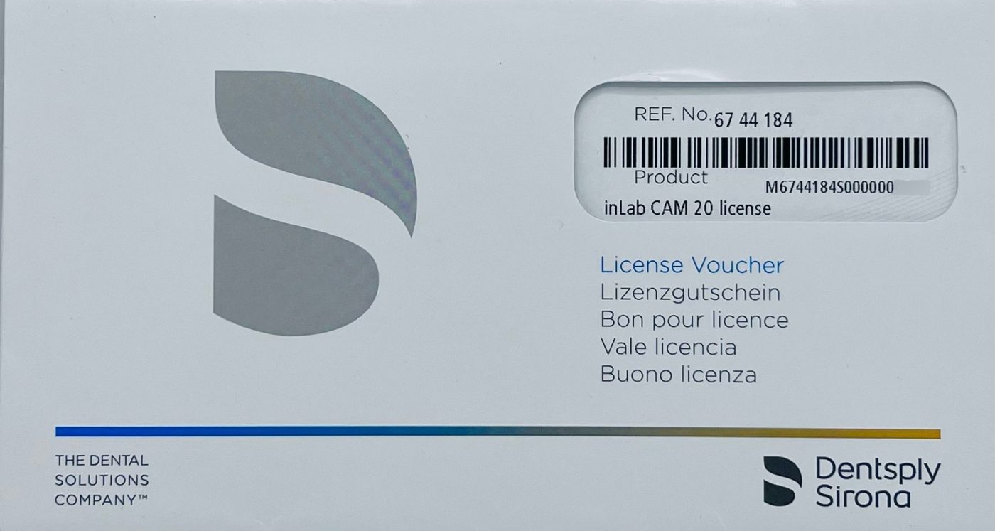 Dentsply Sirona inLab CAM Software 20.0 Lizenz | CAD-CAM Dental